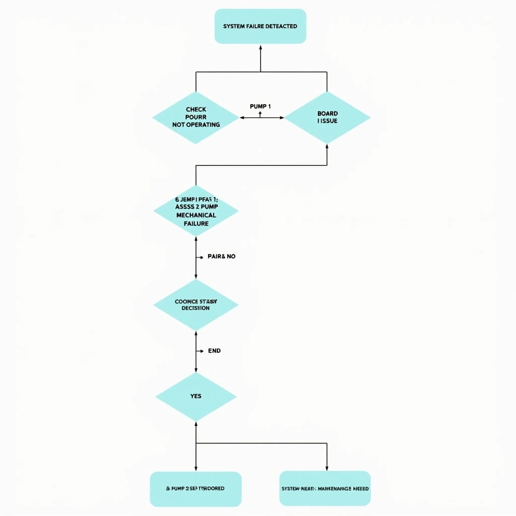 Design a flowchart for a system failure analysi | NoMoreCopyright
