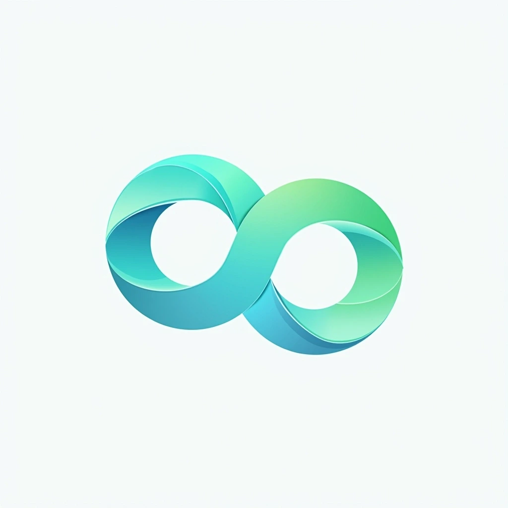 Blue Infinity Logo Images | Free AI Generated Art